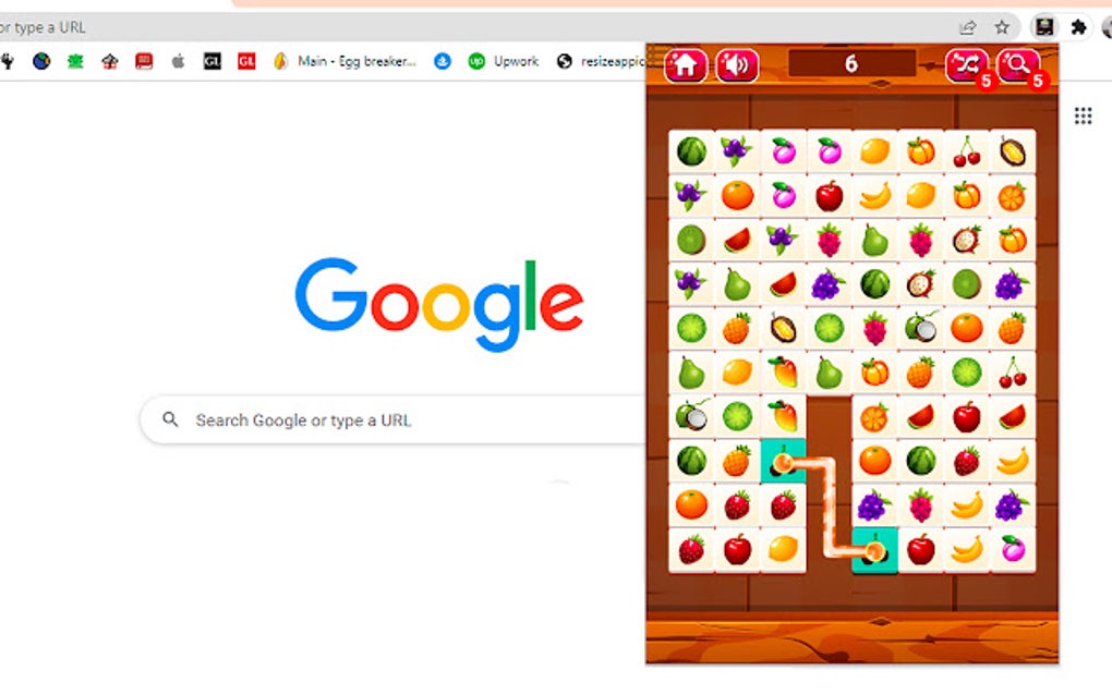 Onet Fruit Connect Game para Google Chrome - Extensión Descargar