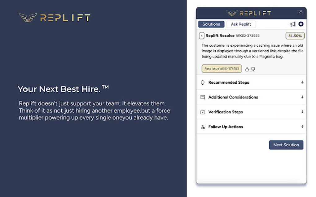 Replift for Google Chrome - Extension Download
