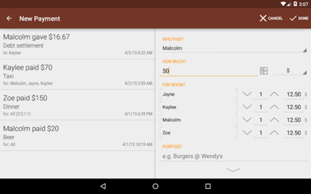 Settle Up APK for Android - Download