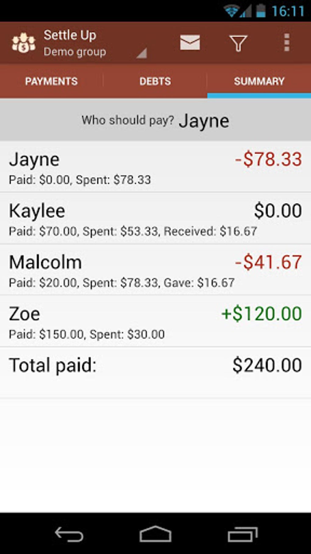 Settle Up APK for Android - Download