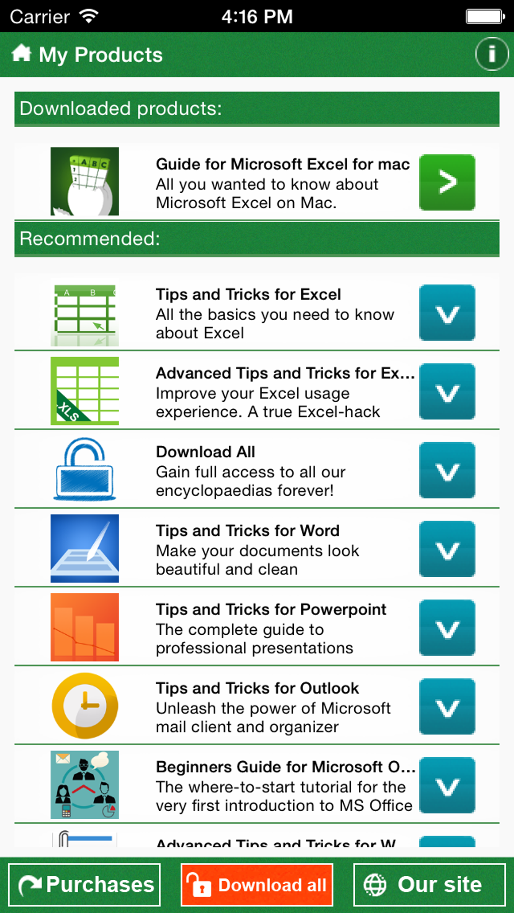 Guide For Microsoft Excel For Mac IPhone 