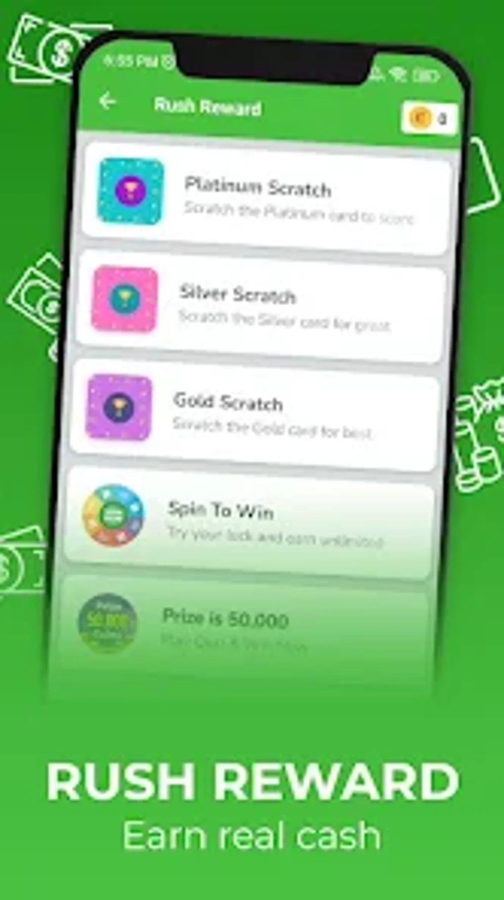 RushRewards : Win Rewards for Android - Download