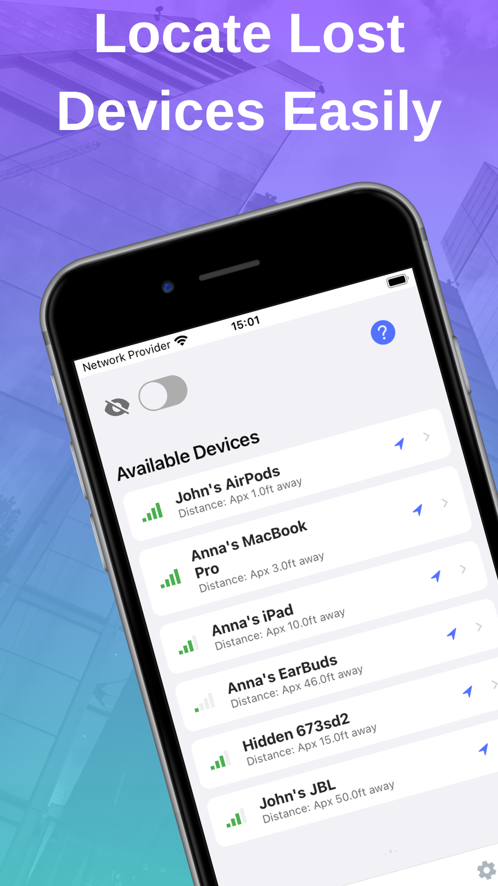 Air Earbuds Find Pod Tag App para iPhone - Descargar