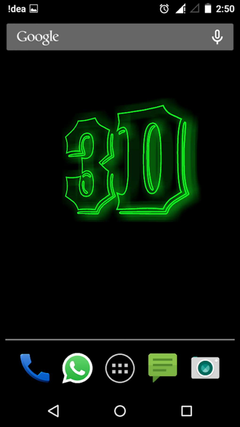 3D LED My Name Live Wallpaper APK para Android - Descargar