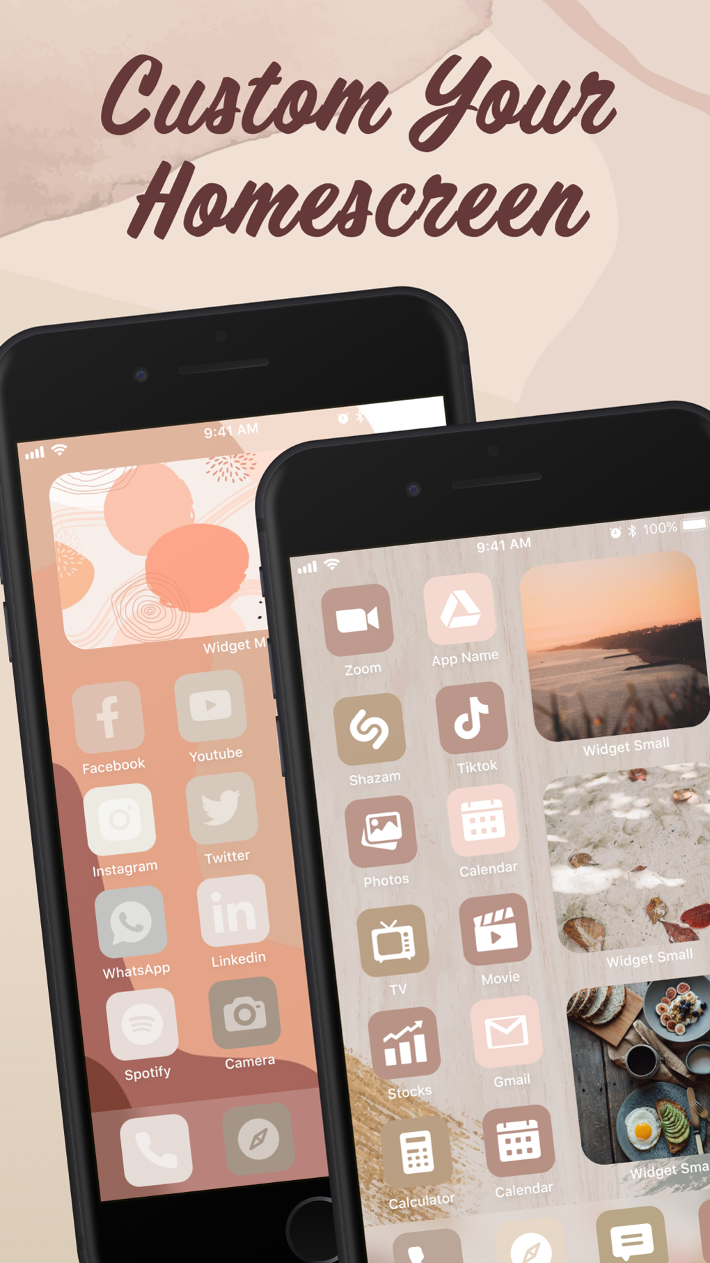 Widget Custom HomeScreen para iPhone - Descargar