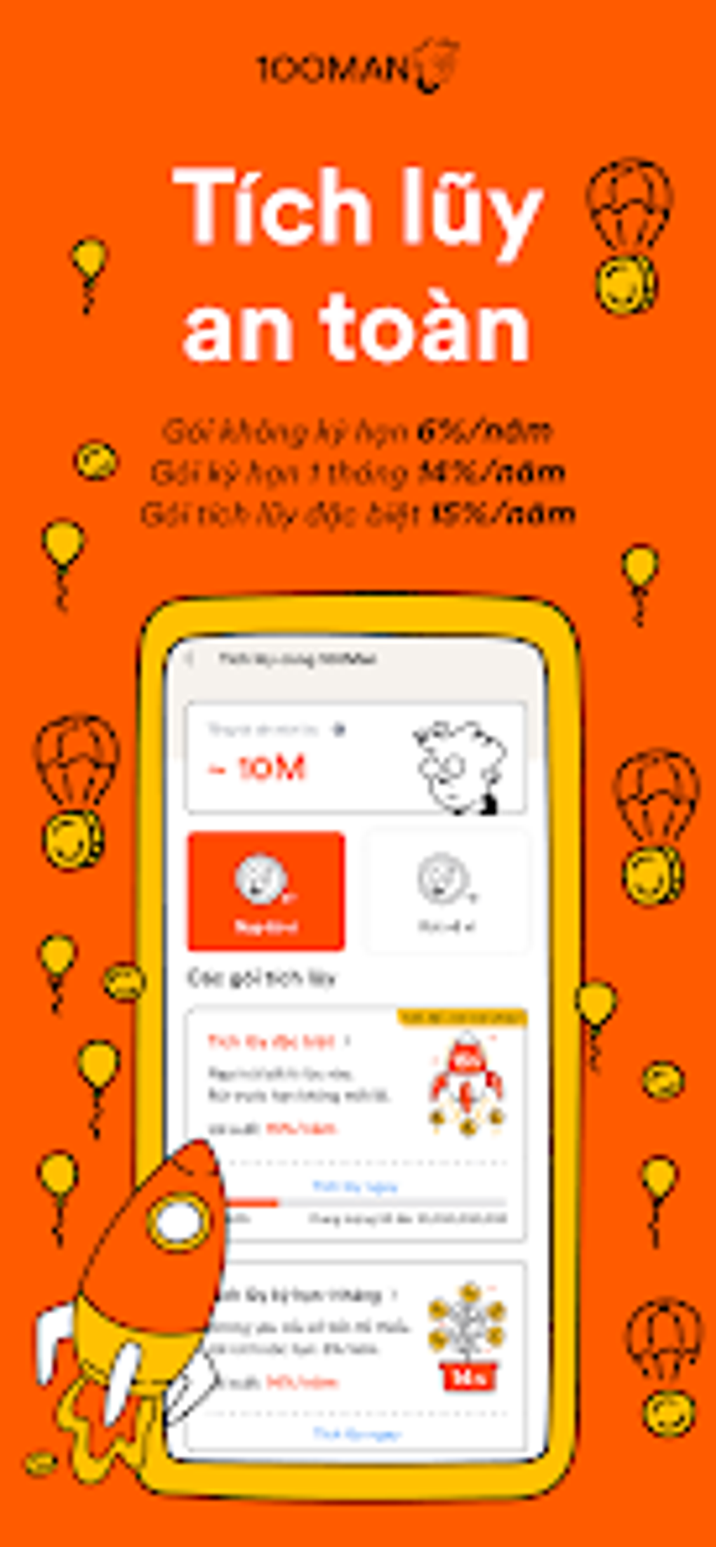 Android 용 100Man - Tích lũy và đầu tư - 다운로드