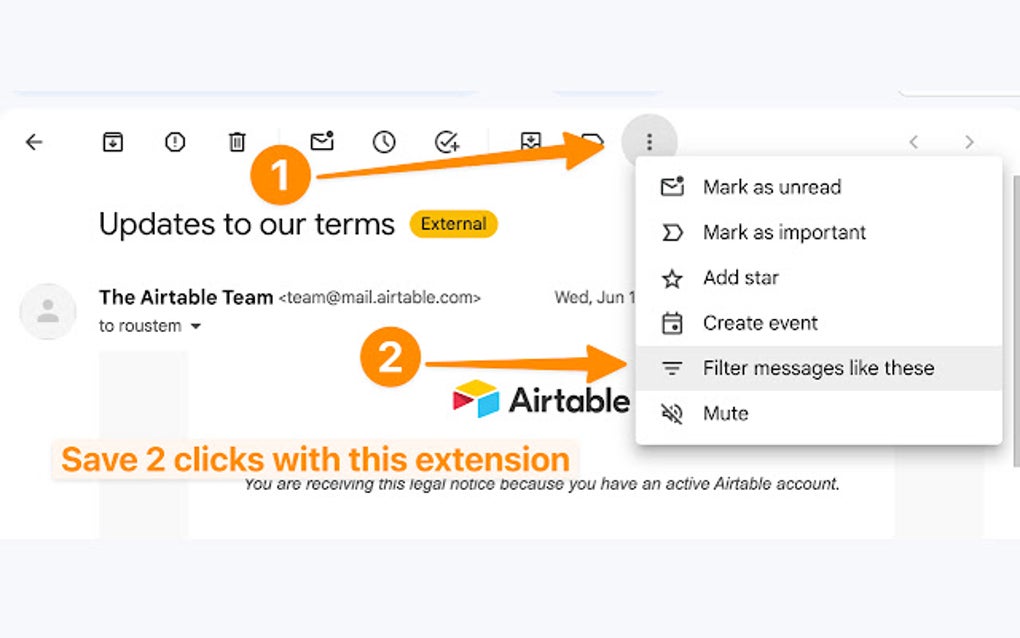 Filter Messages Like This para Google Chrome - Extensión Descargar Filter Messages Like This para Google Chrome - Extensión Descargar