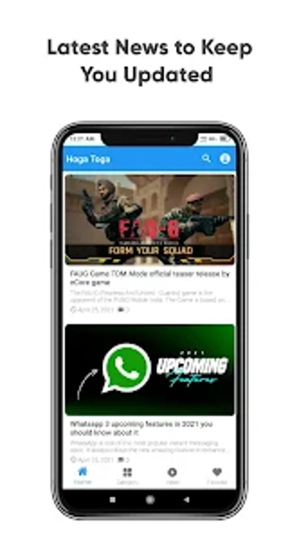 Hoga Toga - Tech News for Android - Download