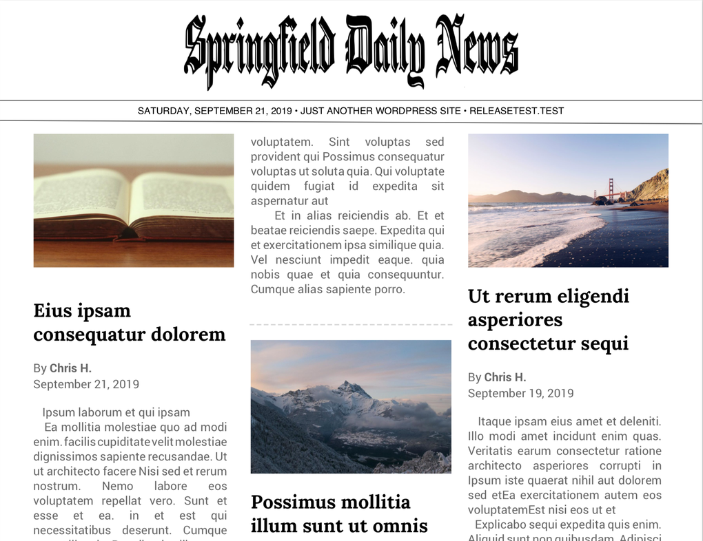 Printable PDF Newspaper pour WordPress - Télécharger
