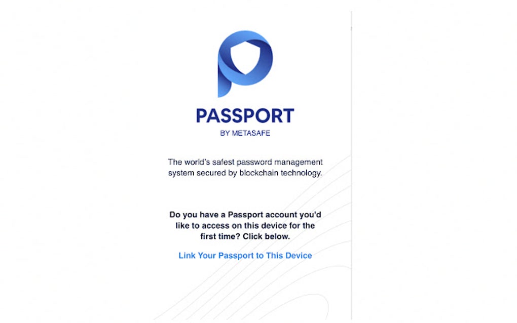 Passport by MetaSafe for Google Chrome - Extension Download