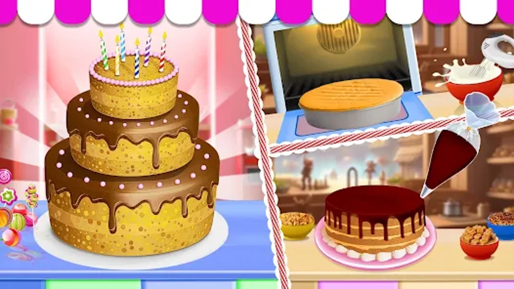 Cake Maker Sweet Bakery Games für Android - Download
