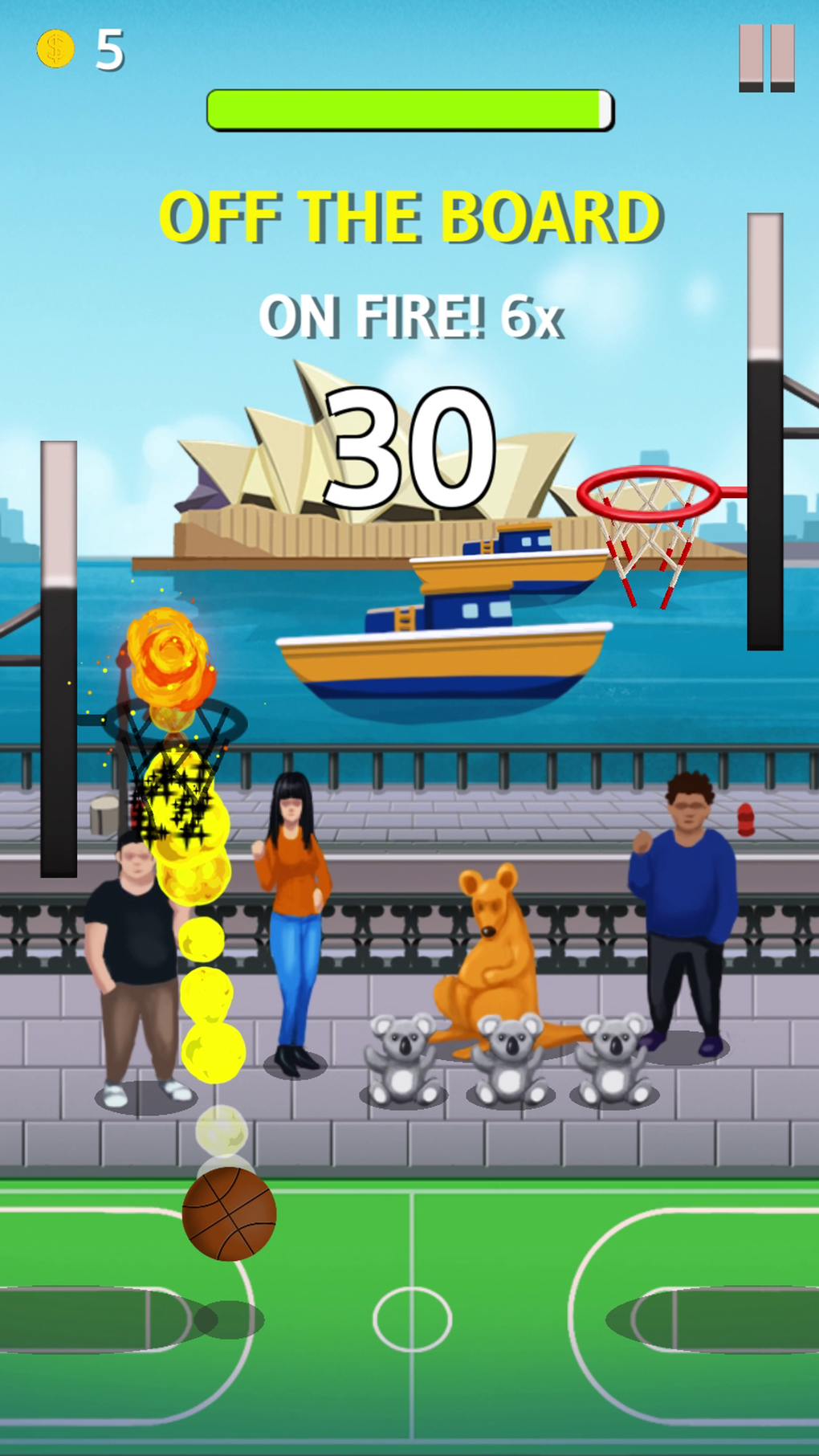 Bouncy Basket: Trick Shot King for iPhone - Download