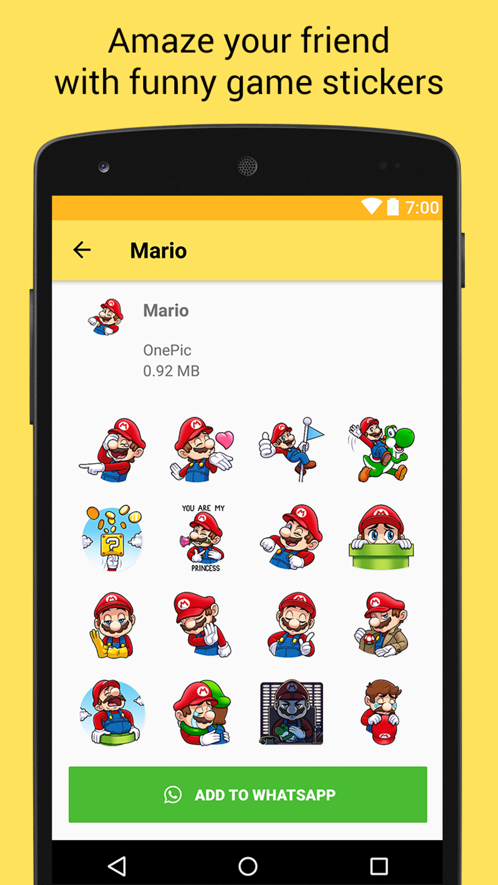Game Stickers for Whatsapp APK for Android - Download