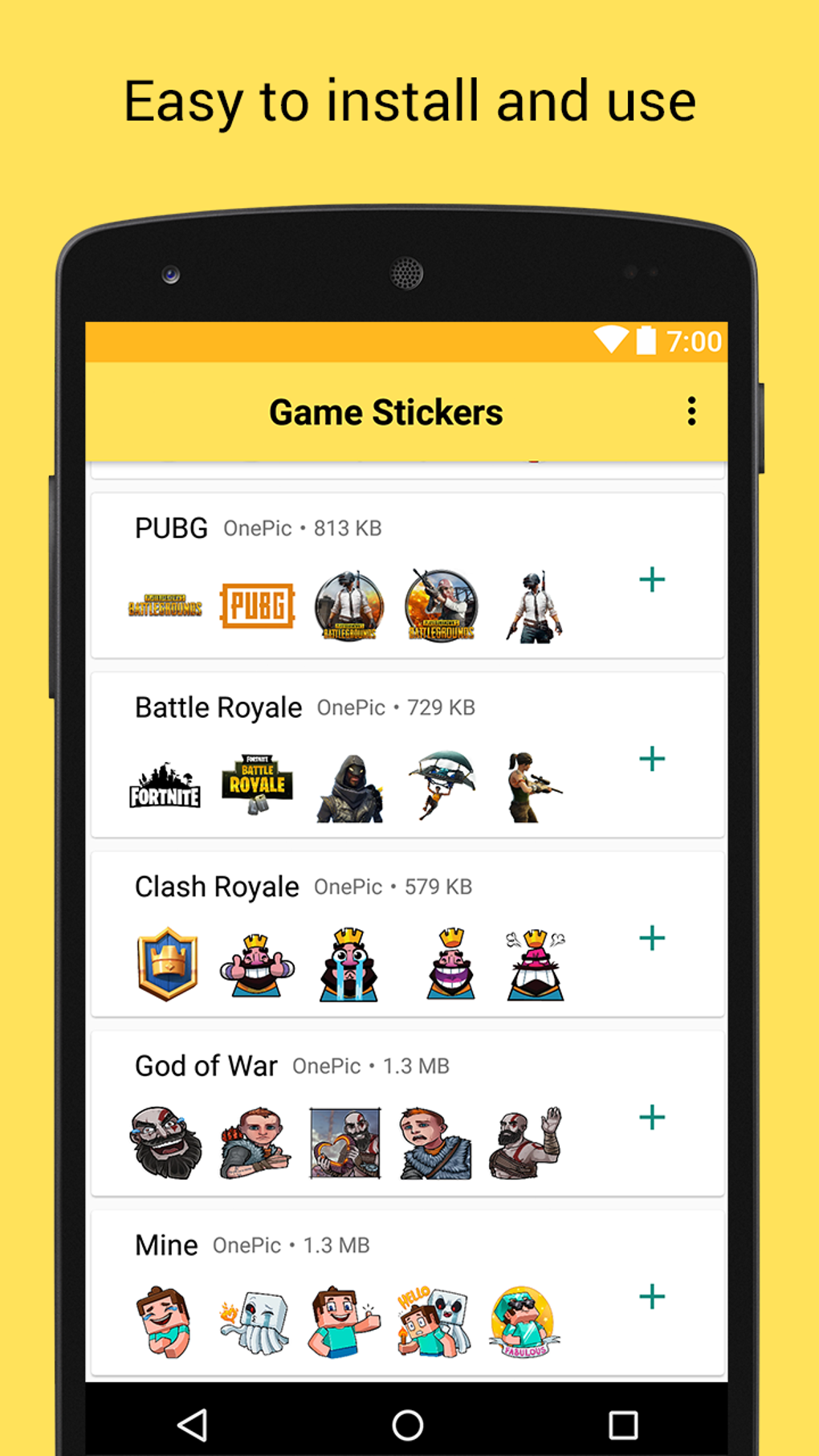 Game Stickers for Whatsapp APK for Android - Download