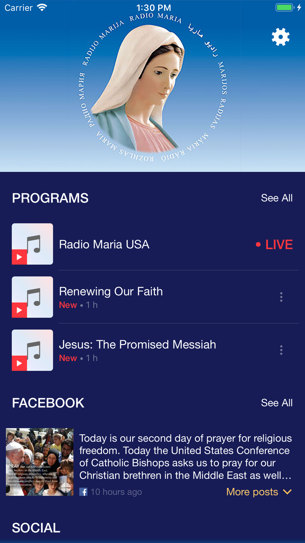 Radio Maria USA for iPhone - Download