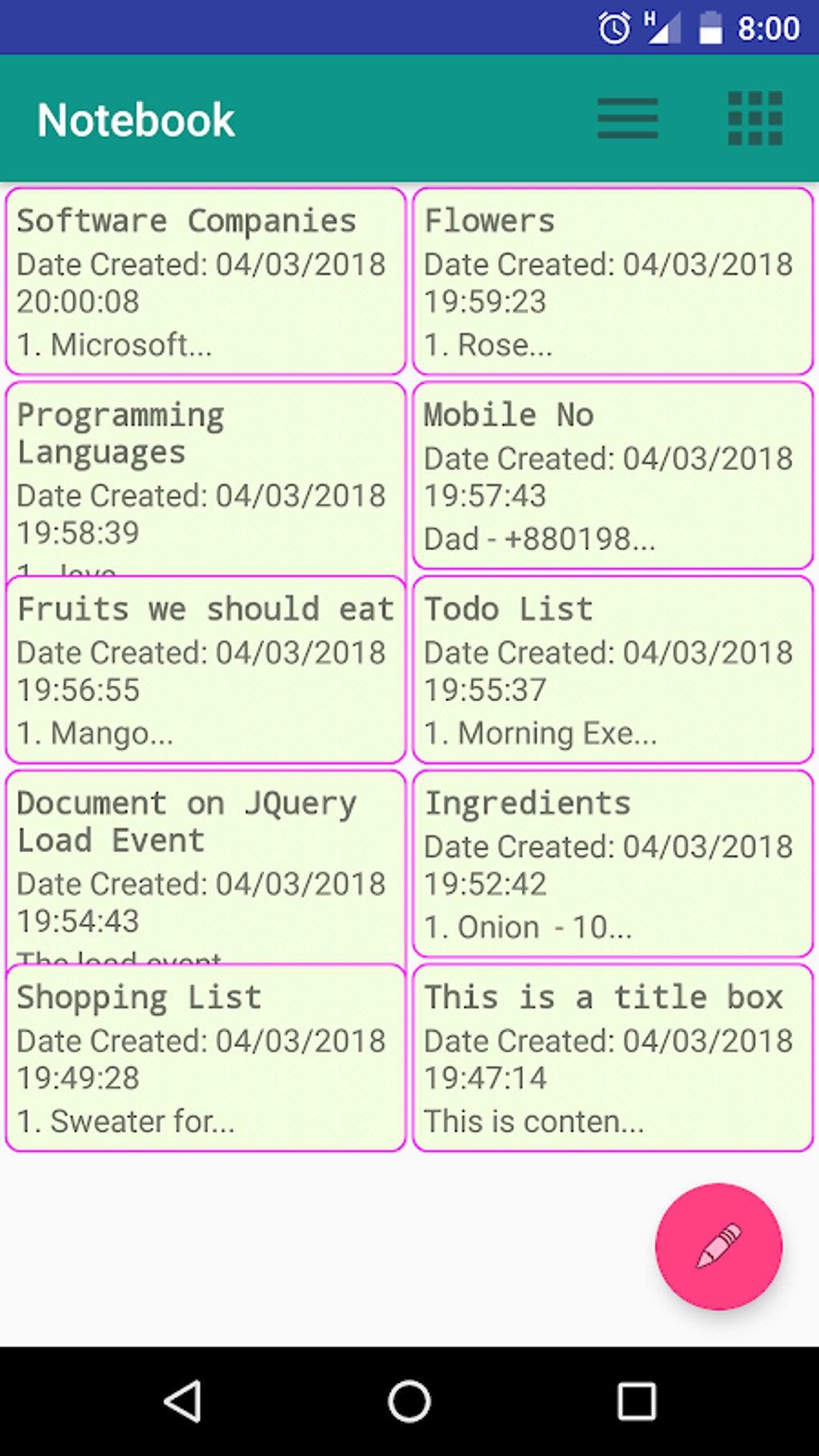 Notebook APK for Android - Download