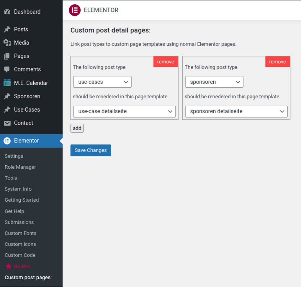 Custom post type templates for Elementor para WordPress - Descargar