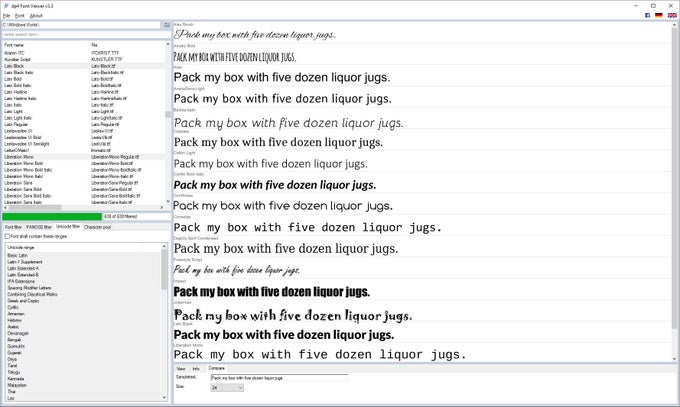dp4 Font Viewer - Download
