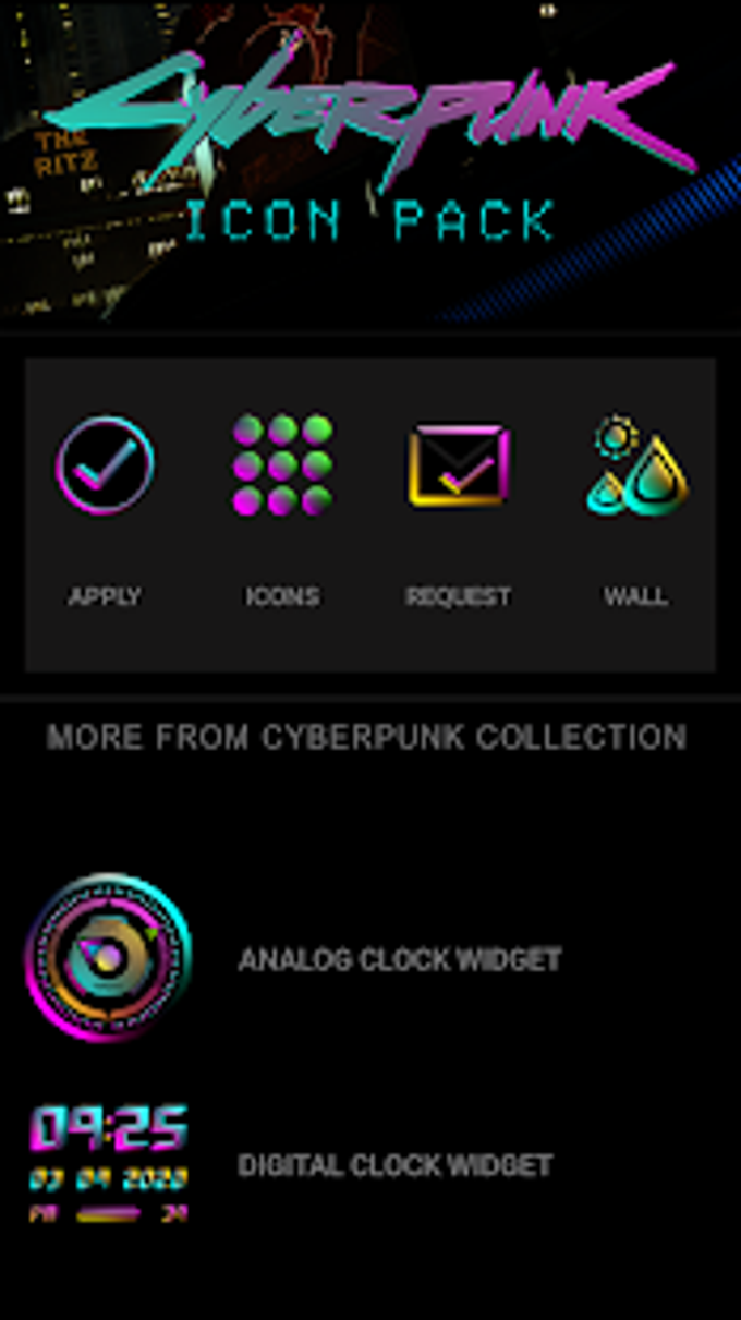 CYBERPUNK Icon Pack for Android - Download