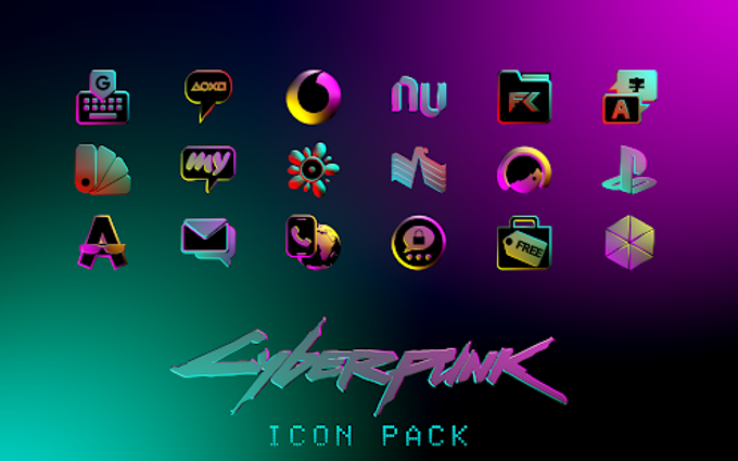 CYBERPUNK Icon Pack APK for Android - Download