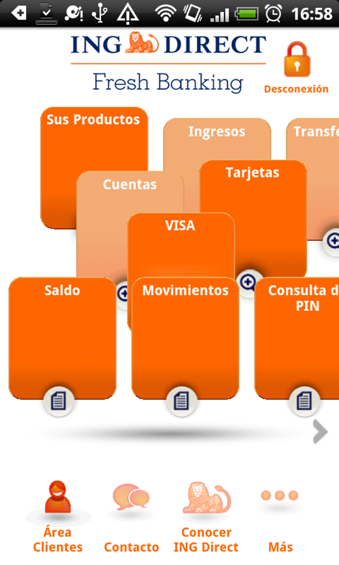 ING Direct España para Android - Descargar