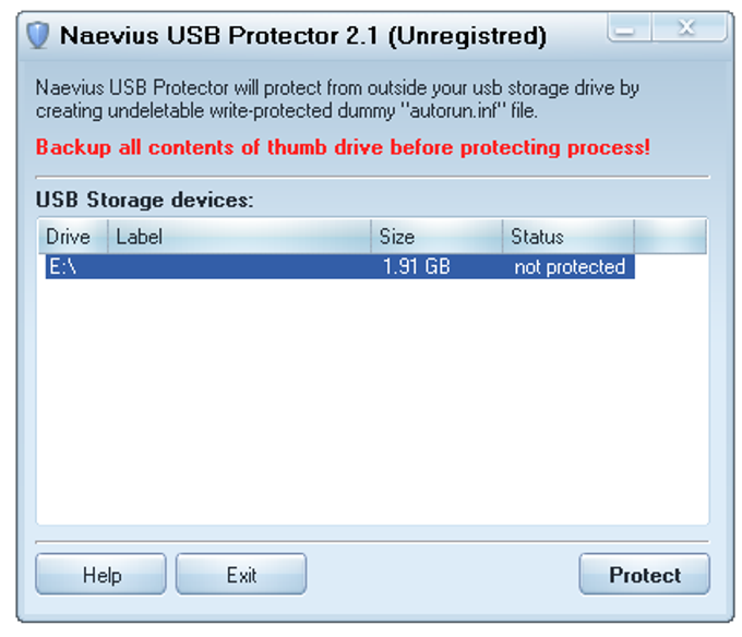 Naevius USB Antivirus - Descargar