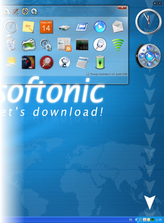 Thoosje Windows 7 Sidebar (Windows) - Descargar