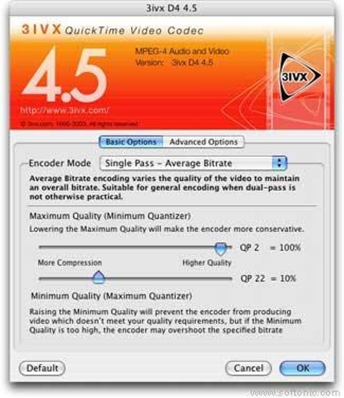 3ivx MPEG-4 para Mac - Descargar