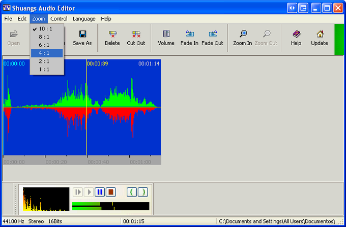 Shuangs Audio Editor - Download