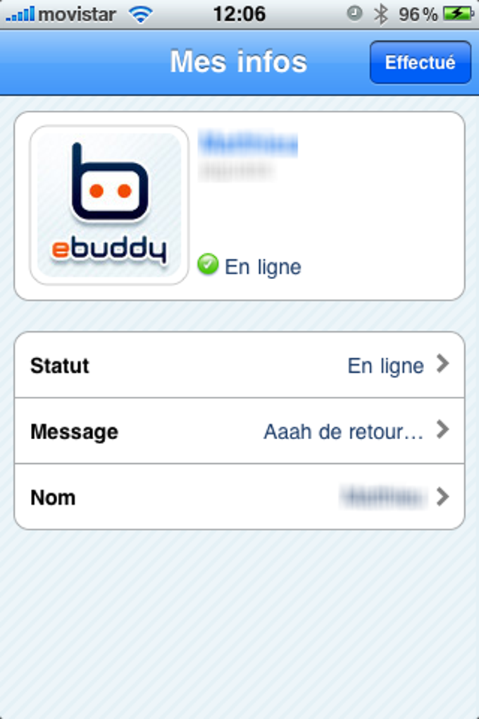 eBuddy Mobile Messenger para iPhone - Descargar