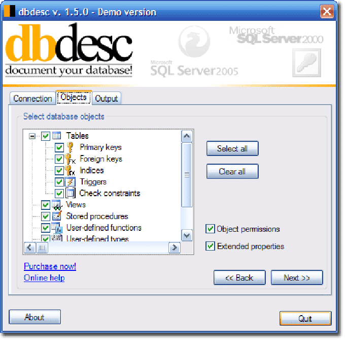 dbdesc - Download