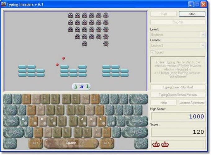Typing Invaders - Descargar