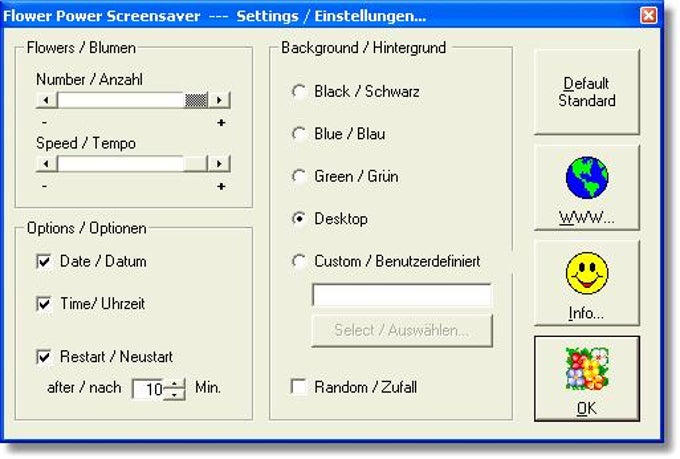 Flower Power Screensaver - Descargar
