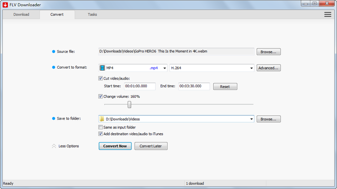 FLV Downloader - Descargar