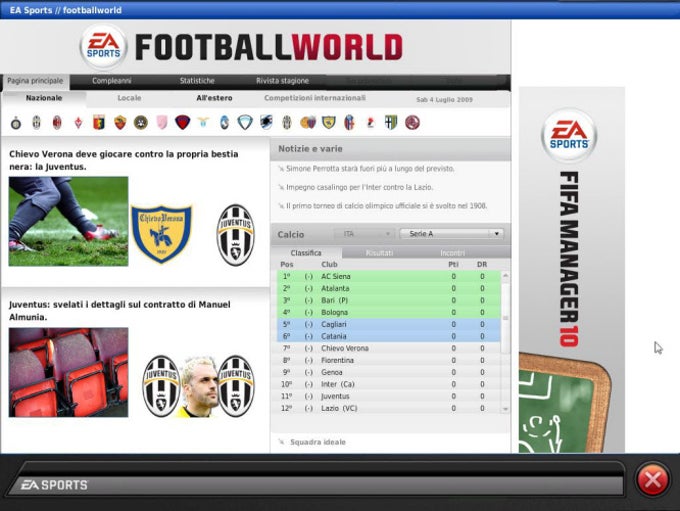 FIFA Manager 10 - Download