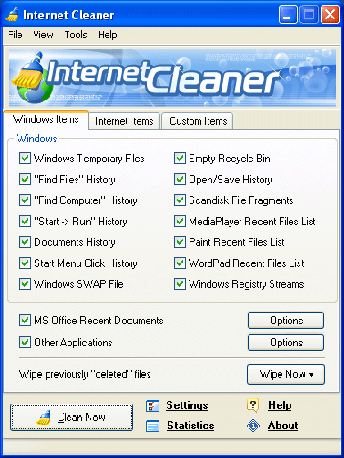 Internet Cleaner - Download