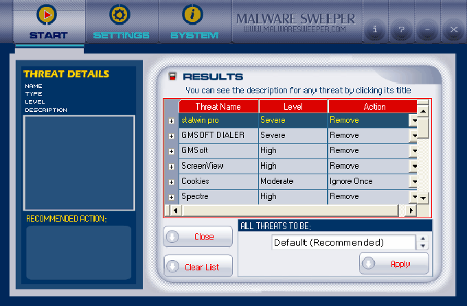 Spy Sweeper - Descargar