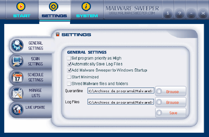 Spy Sweeper - Descargar