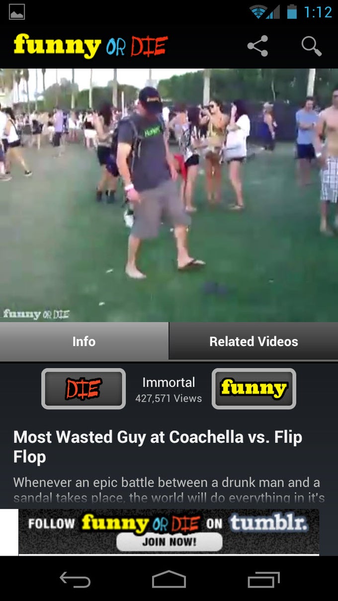 Funny or Die for Android - Download