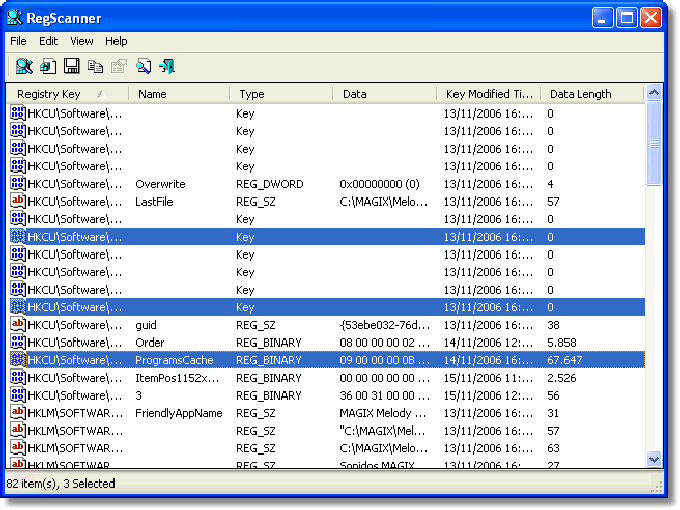 RegScanner - Descargar