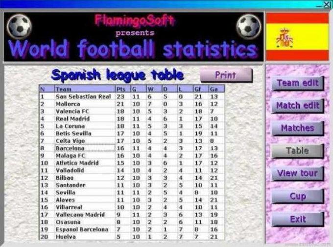 World football statistics - Descargar