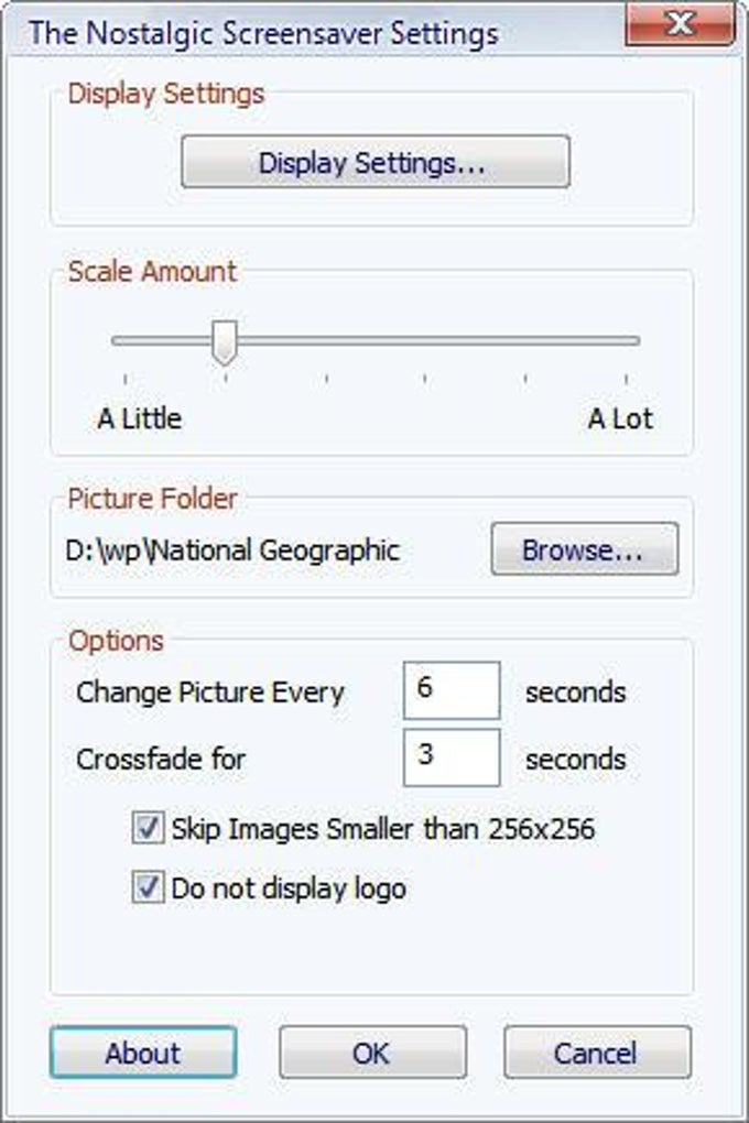 Nostalgic Screensaver - Download