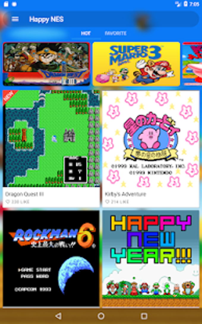 Happy NES - NES Emulator 100 in 1 para Android - Descargar