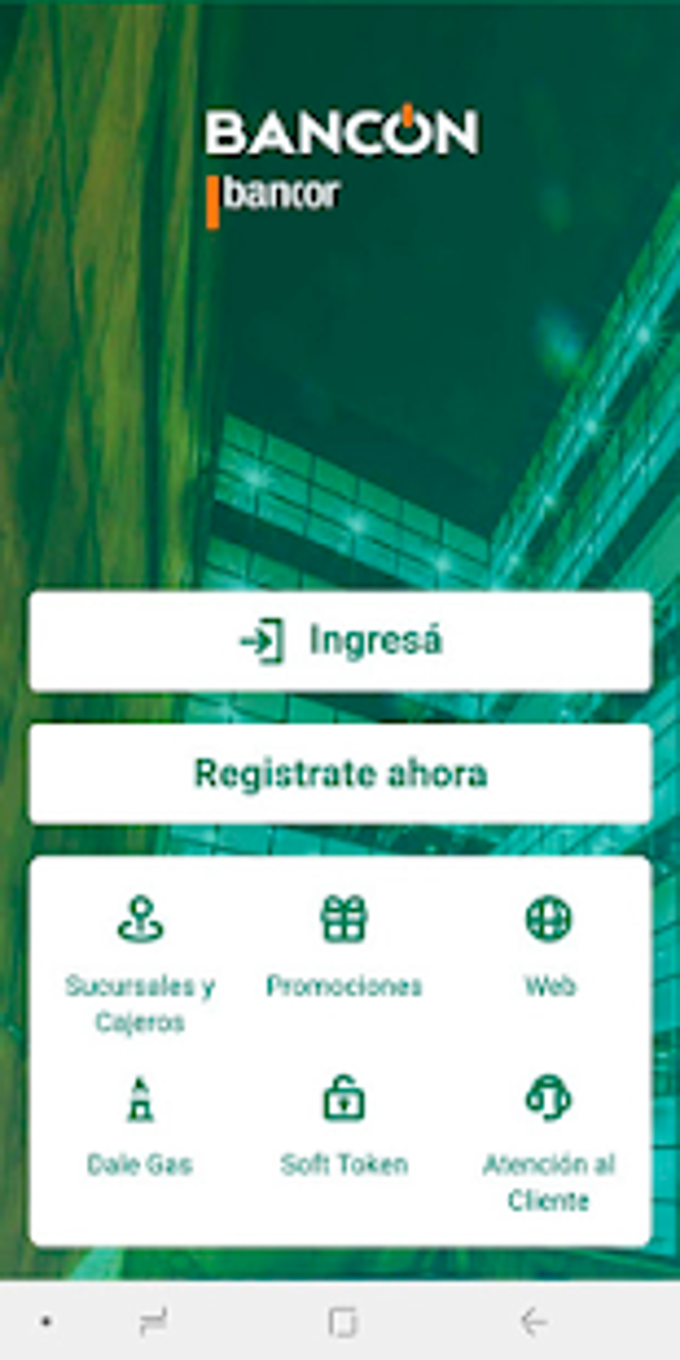 Bancón para Android - Descargar