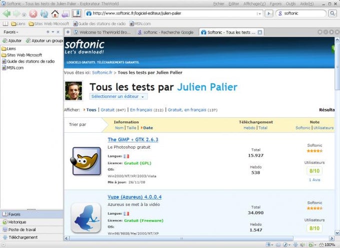 TheWorld Browser - Télécharger