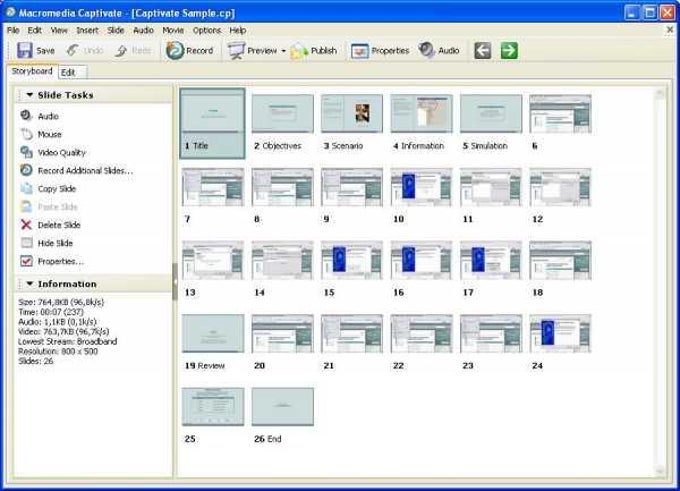 Macromedia Captivate - Download