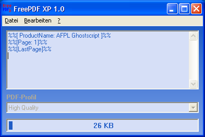 FreePDF XP - Descargar