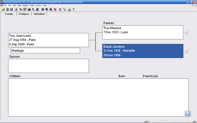 Personal Ancestral File - Télécharger
