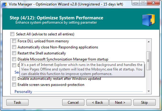 Vista Manager - Download