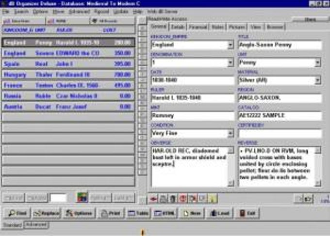 Coin Organizer Deluxe - Download